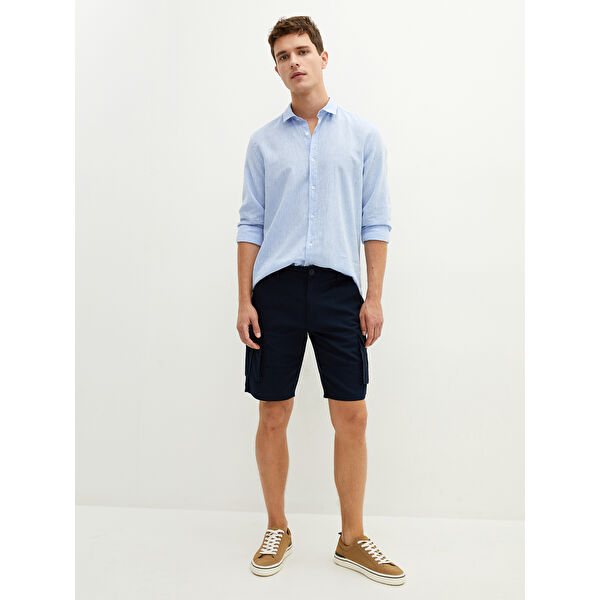 LCW CASUAL Standart Kalıp Erkek Bermuda Şort