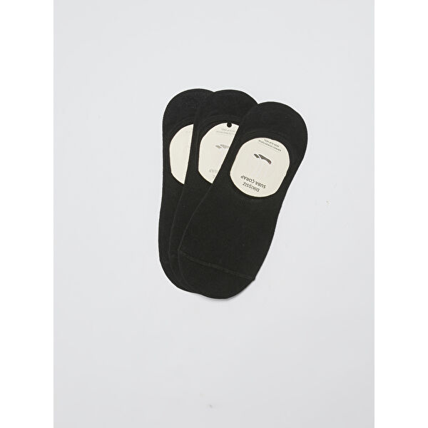 Düz Erkek Bambu Babet Çorap 3'lü