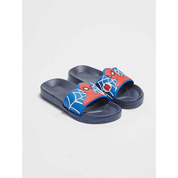 Spiderman Lisanslı Tek Bantlı Erkek Çocuk Terlik
