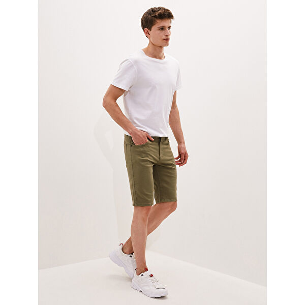LCW CASUAL Slim Fit Bermuda Erkek Şort