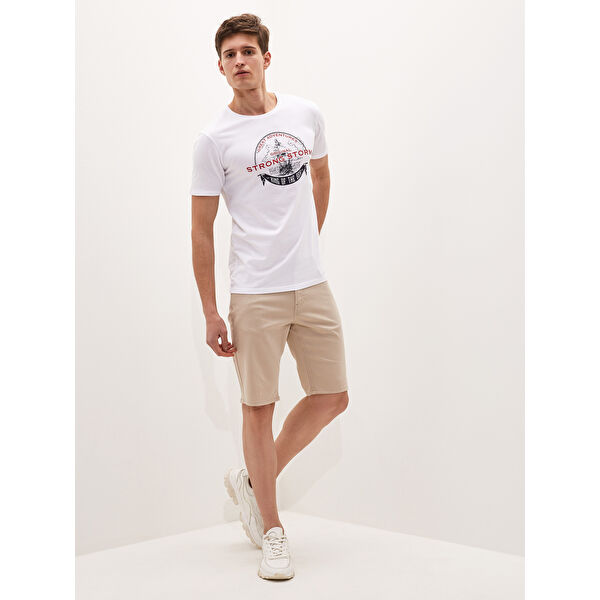 LCW CASUAL Slim Fit Bermuda Erkek Şort