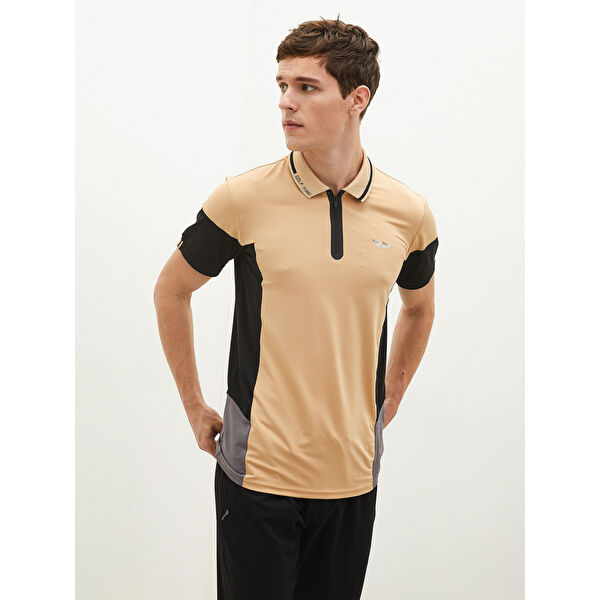 LCW SPORTS Polo Yaka Kısa Kollu Aktif Spor Erkek Tişört LCW SPORTS Polo Yaka Kısa Kollu Aktif Spor Erkek Tişört