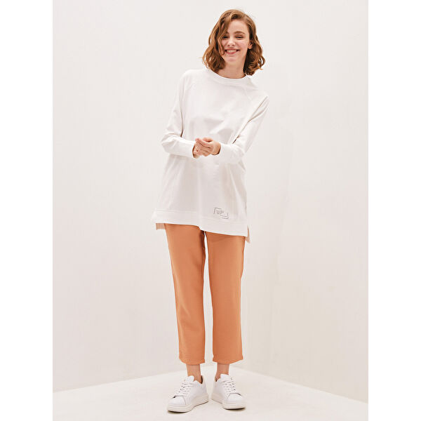 MODEST Beli Lastikli Comfort Fit Harem Cep Detaylı Kadın Pantolon MODEST Beli Lastikli Comfort Fit Harem Cep Detaylı Kadın Pantolon