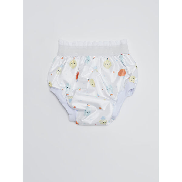 Beli Lastikli Desenli Unisex Bebek Alıştırma Külodu Beli Lastikli Desenli Unisex Bebek Alıştırma Külodu