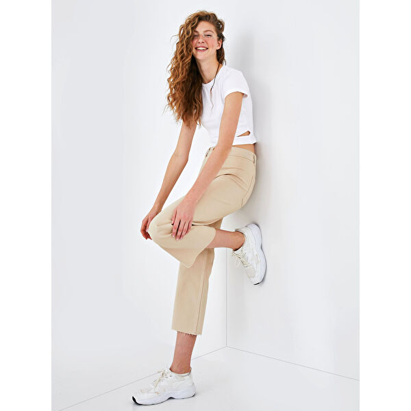 XSIDE Geniş Paça Kadın Jean Pantolon