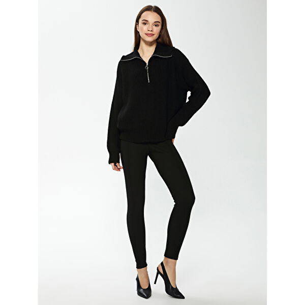 LCW VISION Yüksek Bel Skinny Bilek Boy Kadın Tayt