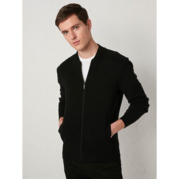 LCW CASUAL Kolej Yaka Uzun Kollu Fermuarlı Erkek Triko Hırka LCW CASUAL Kolej Yaka Uzun Kollu Fermuarlı Erkek Triko Hırka