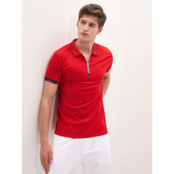 LCW SPORTS Polo Yaka Kısa Kollu Aktif Spor Erkek Tişört LCW SPORTS Polo Yaka Kısa Kollu Aktif Spor Erkek Tişört