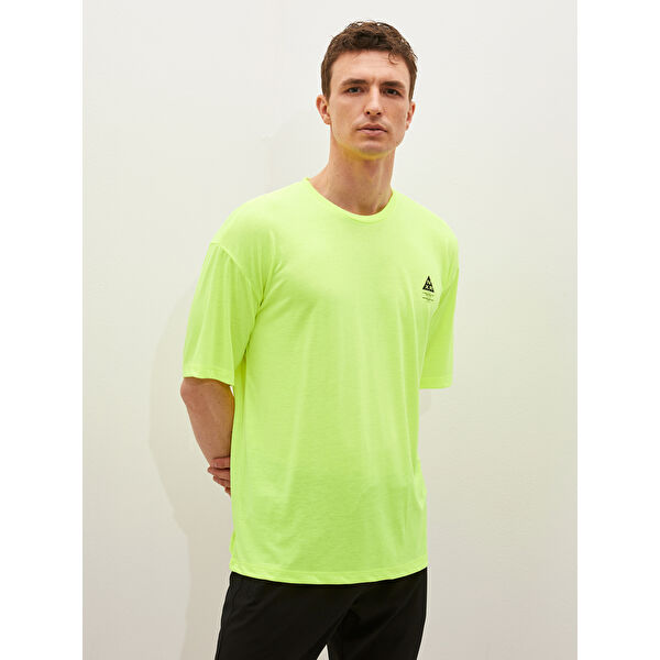 Bisiklet Yaka Kısa Kollu Aktif Spor Erkek Tişört Bisiklet Yaka Kısa Kollu Aktif Spor Erkek Tişört