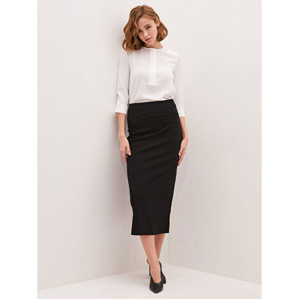 MODEST Beli Lastikli Skuba Kadın Kalem Etek MODEST Beli Lastikli Skuba Kadın Kalem Etek