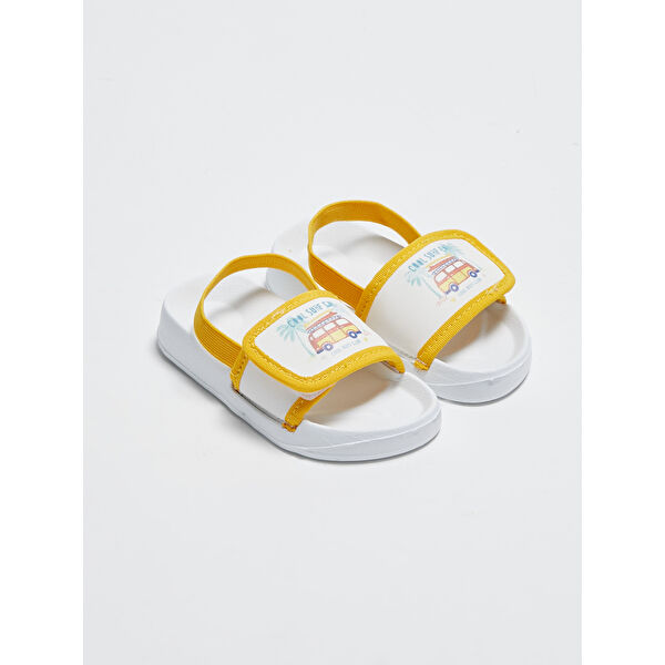 Lastikli Erkek Bebek Plaj Sandaleti