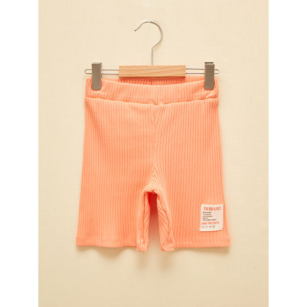 Beli Lastikli Organik Pamuklu Kız Çocuk Kısa Tayt Beli Lastikli Organik Pamuklu Kız Çocuk Kısa Tayt