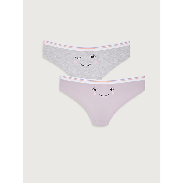 LCW DREAM Baskılı Hipster Külot 2'li Paket