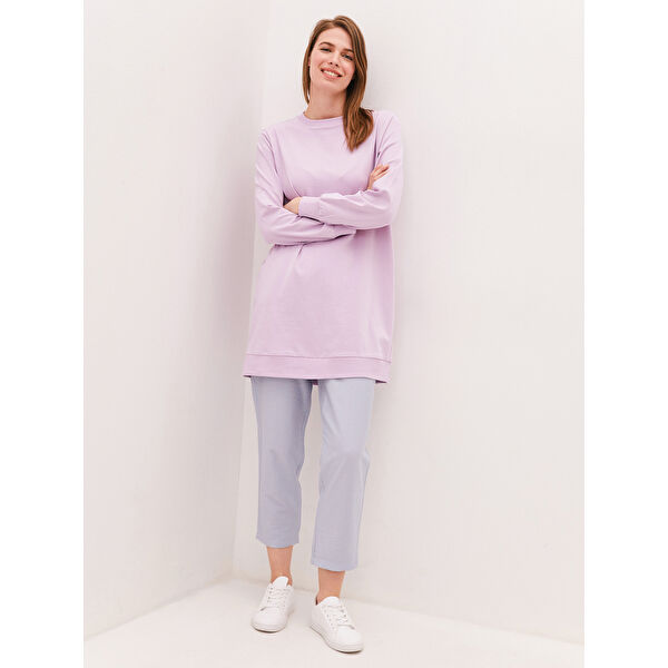 MODEST Beli Lastikli Comfort Fit Cep Detaylı Harem Dokulu Kumaş Kadın Pantolon MODEST Beli Lastikli Comfort Fit Cep Detaylı Harem Dokulu Kumaş Kadın Pantolon