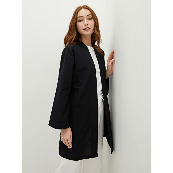 MODEST Cep Detaylı Geniş Kollu Bağlama Detaylı Oversize Kadın Kimono MODEST Cep Detaylı Geniş Kollu Bağlama Detaylı Oversize Kadın Kimono