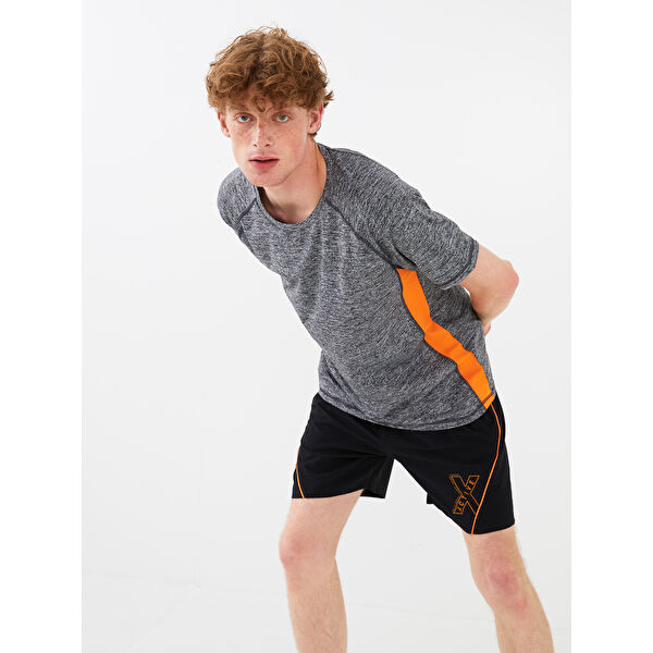 XSIDE Bisiklet Yaka Kısa Kollu Aktif Spor Erkek Tişört