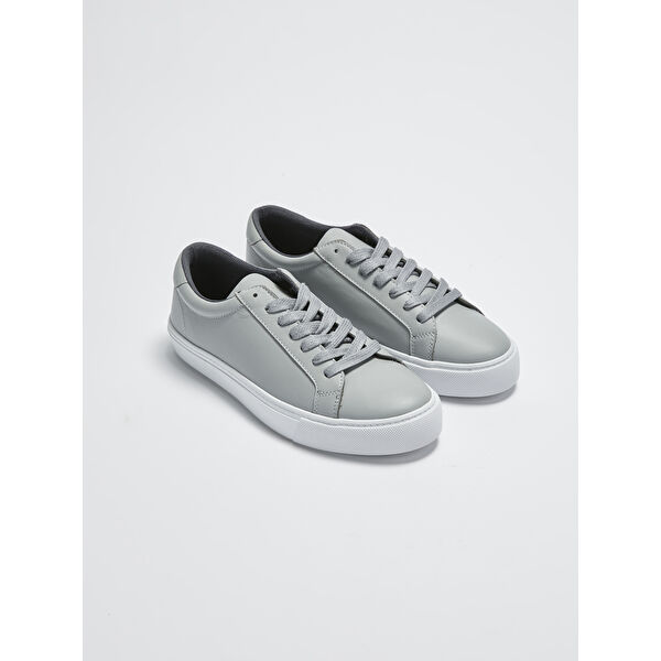 Bağcıklı Deri Erkek Spor Ayakkabı