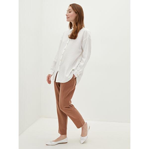 MODEST Beli Lastikli Düz Comfort Fit Cep Detaylı Harem Kadın Pantolon MODEST Beli Lastikli Düz Comfort Fit Cep Detaylı Harem Kadın Pantolon