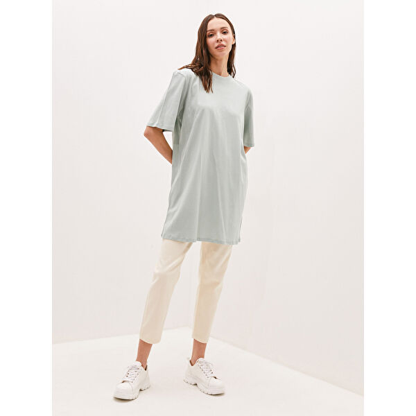 MODEST Beli Lastikli Comfort Fit Cep Detaylı Harem Gabardin Kumaş Kadın Pantolon MODEST Beli Lastikli Comfort Fit Cep Detaylı Harem Gabardin Kumaş Kadın Pantolon