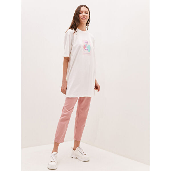 MODEST Beli Lastikli Comfort Fit Cep Detaylı Harem Gabardin Kumaş Kadın Pantolon MODEST Beli Lastikli Comfort Fit Cep Detaylı Harem Gabardin Kumaş Kadın Pantolon