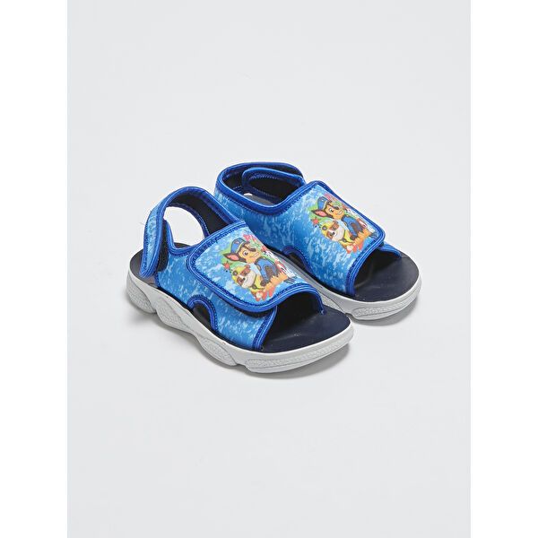 Paw Patrol Lisanslı Cırt Cırtlı Erkek Çocuk Sandalet