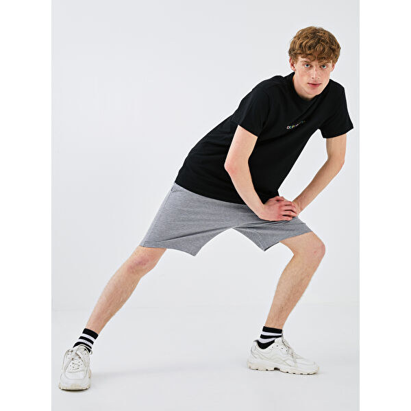 Standart Kalıp Erkek Aktif Spor Şort