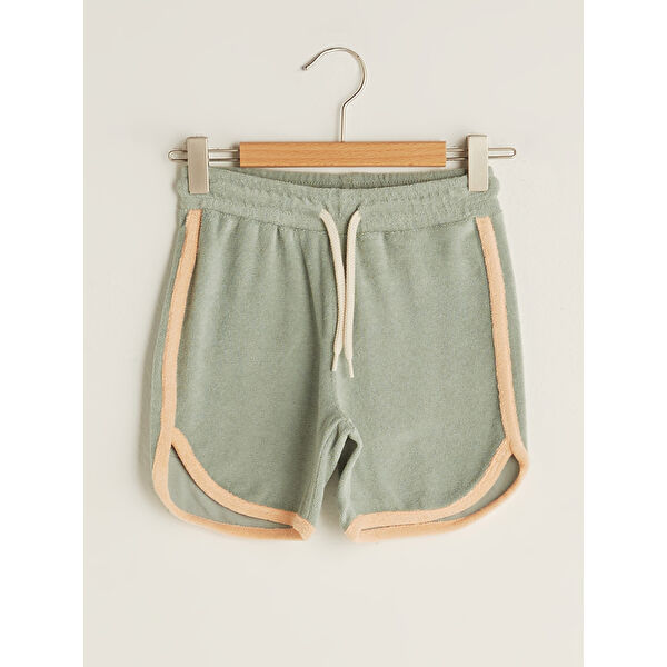 Beli Lastikli Basic Erkek Çocuk Şort