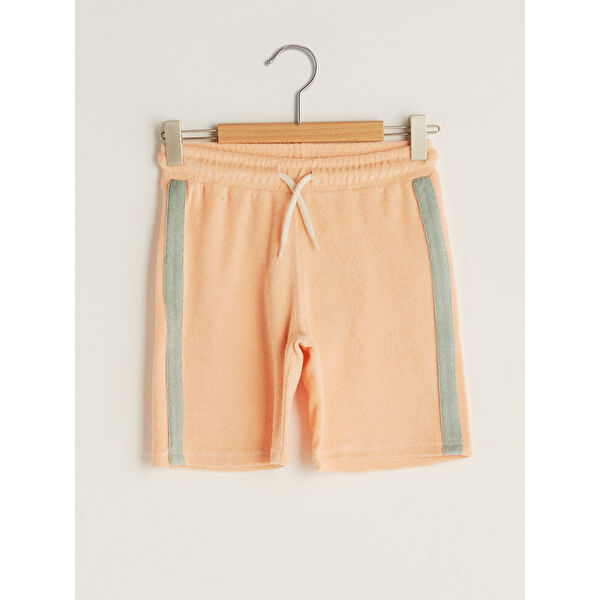 Beli Lastikli Basic Erkek Çocuk Şort