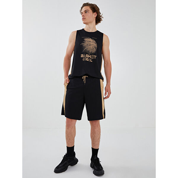 LCW SPORTS Standart Kalıp Aktif Spor Erkek Basketbol Şortu