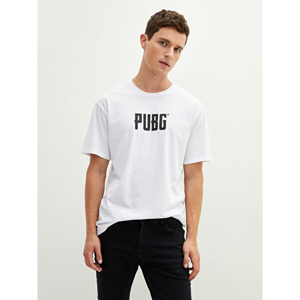 LCW CASUAL Bisiklet Yaka Kısa Kollu Pubg Baskılı Penye Erkek Tişört LCW CASUAL Bisiklet Yaka Kısa Kollu Pubg Baskılı Penye Erkek Tişört