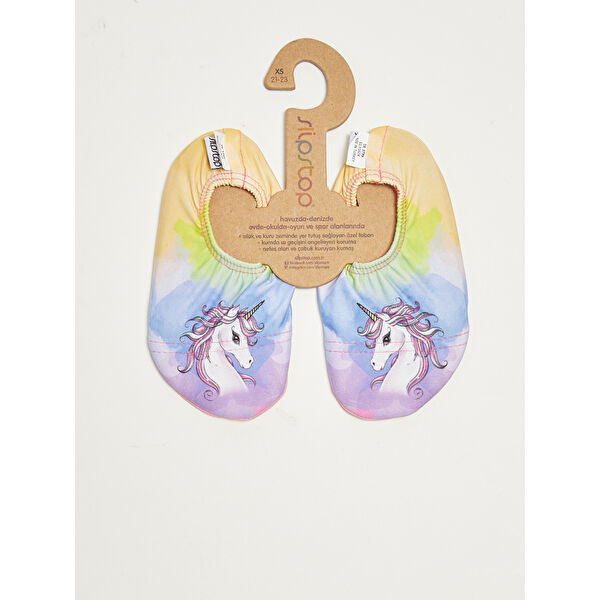 Slipstop Baskılı Kız Çocuk Deniz Ayakkabısı