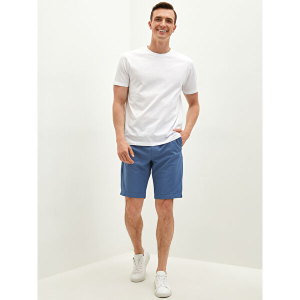 LCW VISION Slim Fit Örme Erkek Şort