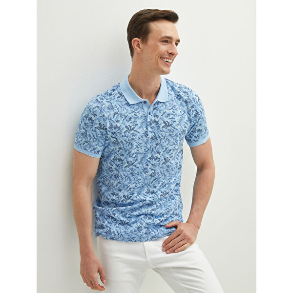 LCW CLASSIC Polo Yaka Kısa Kollu Desenli Erkek Tişört LCW CLASSIC Polo Yaka Kısa Kollu Desenli Erkek Tişört