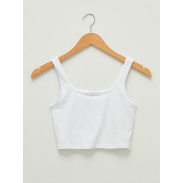 XSIDE U Yaka Askılı Düz Crop Kadın Atlet XSIDE U Yaka Askılı Düz Crop Kadın Atlet