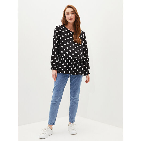 Karın Panelli Mom Fit Hamile Jean Pantolon