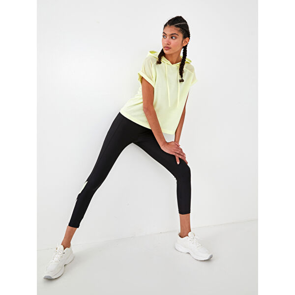 LCW ACTIVE Beli Lastikli Renk Bloklu Kadın Spor Tayt LCW ACTIVE Beli Lastikli Renk Bloklu Kadın Spor Tayt