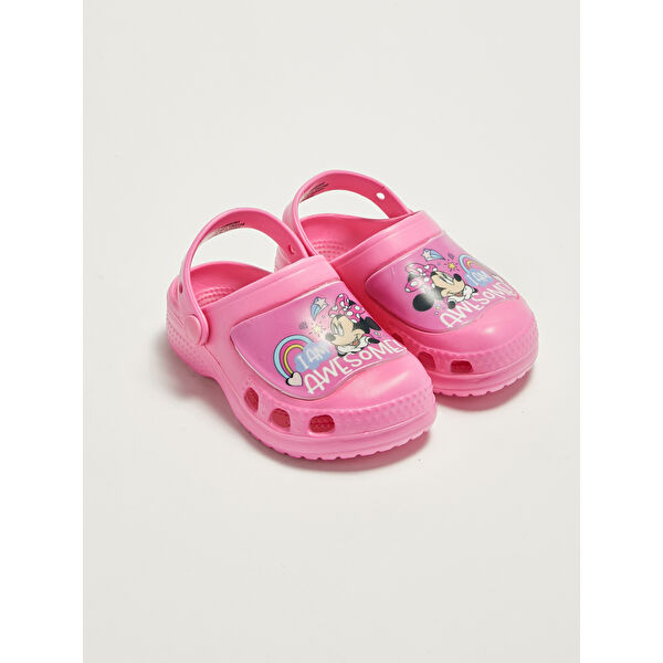 Minnie Mouse Lisanslı Kız Bebek Sandalet