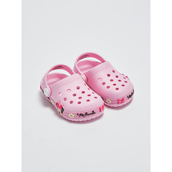 Minnie Mouse Lisanslı Kız Bebek Plaj Sandaleti Minnie Mouse Lisanslı Kız Bebek Plaj Sandaleti