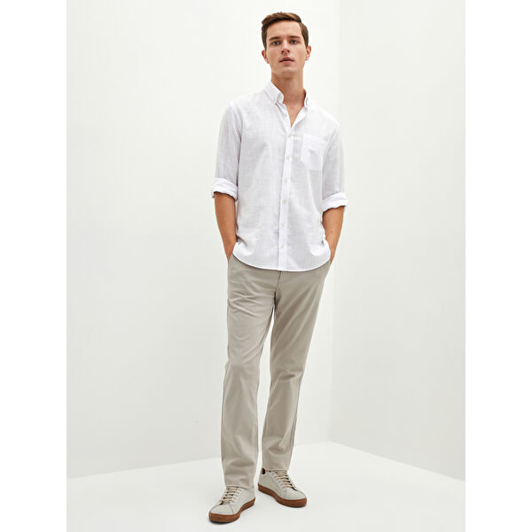 LCW CLASSIC Normal Kalıp Erkek Chino Pantolon