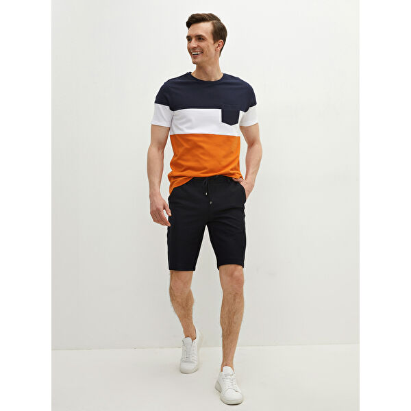 LCW VISION Slim Fit Örme Erkek Şort