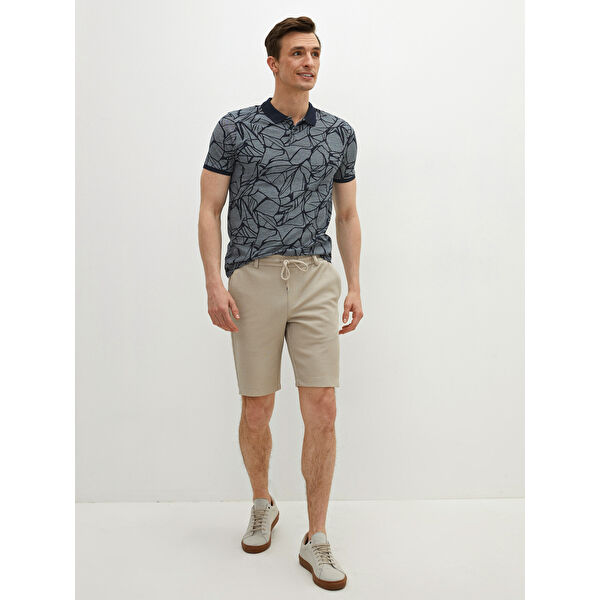 LCW VISION Slim Fit Örme Erkek Şort