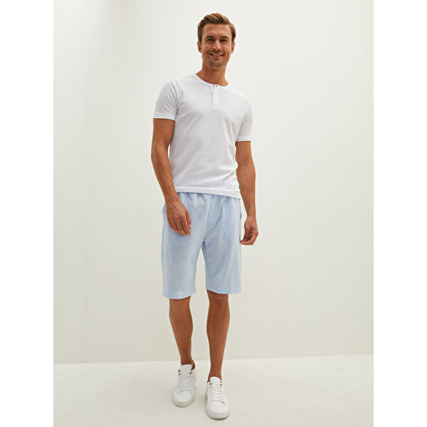 Standart Kalıp Erkek Bermuda Şort Standart Kalıp Erkek Bermuda Şort