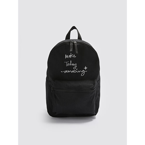 Kız Çocuk Nakışlı Sırt Çantası