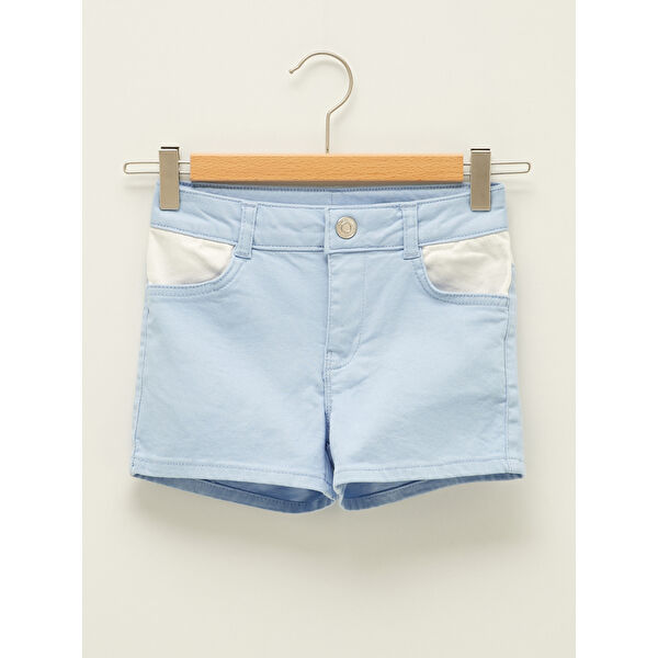 Basic Gabardin Kız Çocuk Şort