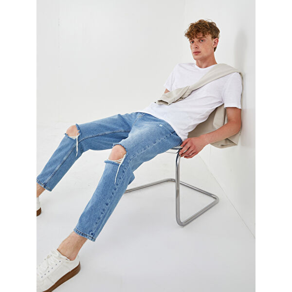 XSIDE Loose Fit Erkek Jean Pantolon