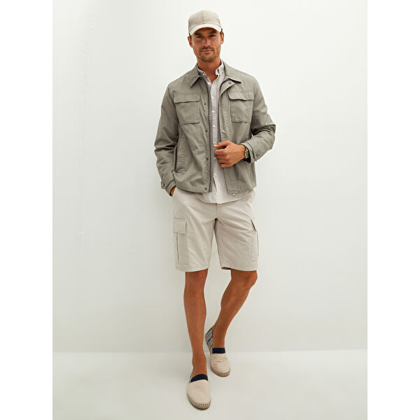 Standart Kalıp Erkek Kargo Şort