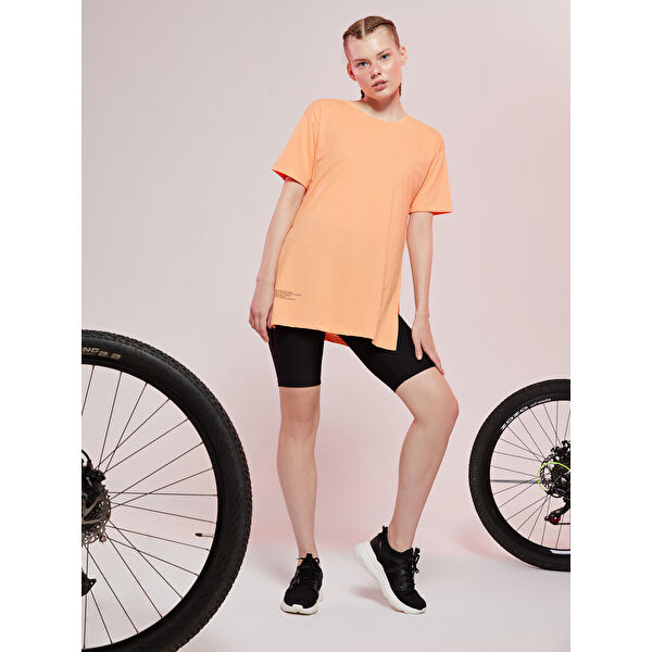 LCW ACTIVE Beli Lastikli Düz Cep Detaylı Kadın Spor Tayt