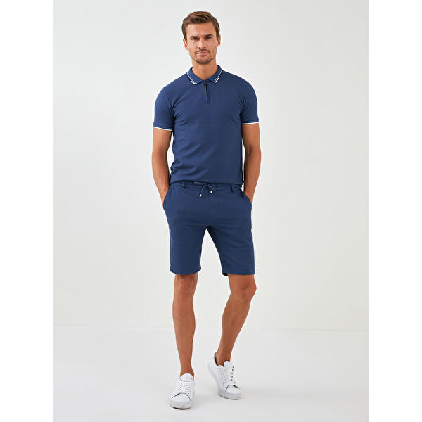 LCW VISION Slim Fit Örme Erkek Şort