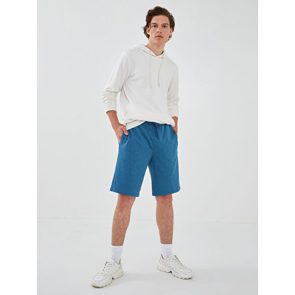 LCW CASUAL Slim Fit Örme Erkek Şort