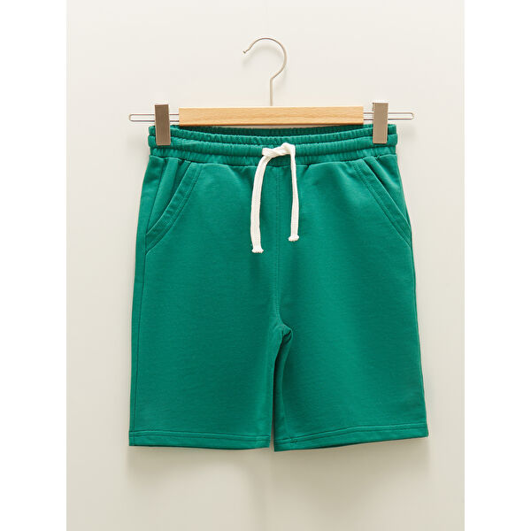 Beli Lastikli Basic Erkek Çocuk Şort